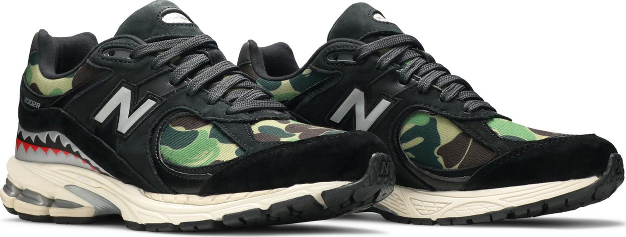 New Balance 2002R BAPE Black - SneakerOwner